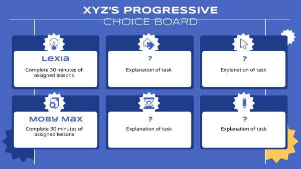 Progressive Choice Board