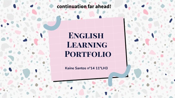 English Learning Portfolio | Genially