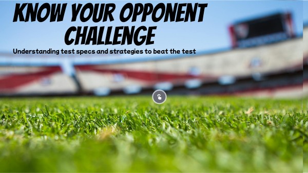 Know Your Opponent | Genially