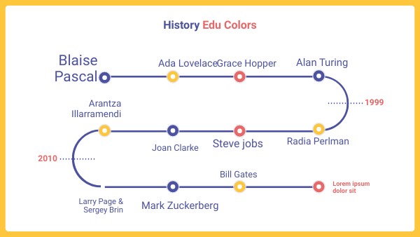 HISTORY COLORS