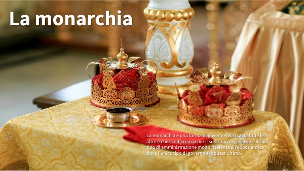 La monarchia