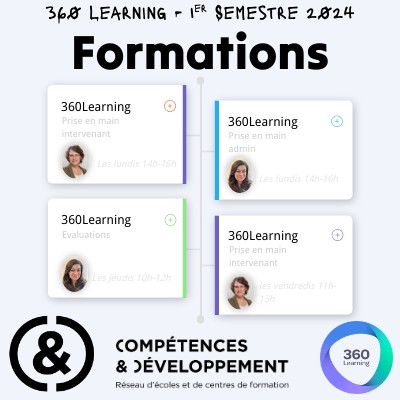 360Learning, Formations