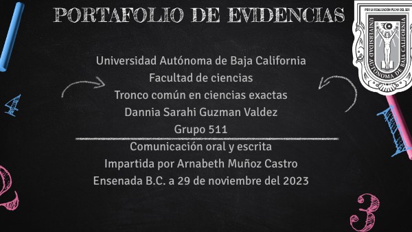 Portafolio de evidencia