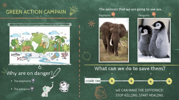 Green action campain | Genially