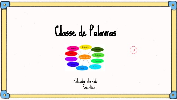 Classe de palavras-Salvador Almeida | Genially