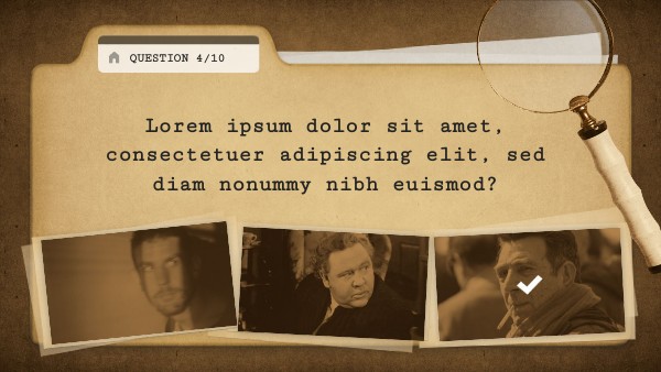 DETECTIVE QUIZ