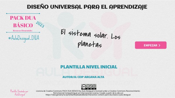 Plantilla AD Inicial | Genially