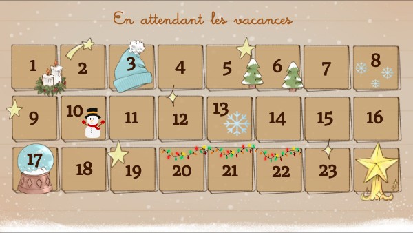 VINTAGE CHRISTMAS ADVENT CALENDAR | Genially