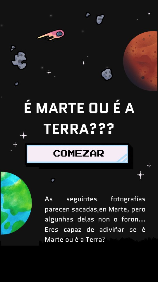 É Marte ou é a Terra???