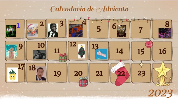 CALENDARIO ADVIENTO NAVIDAD 2024 | Genially