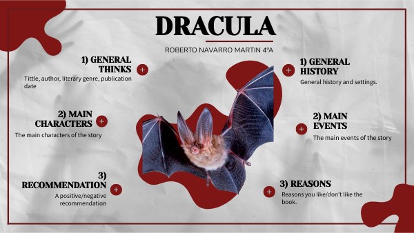 INFOGRAFIA HORIZONTAL DRACULA | Genially