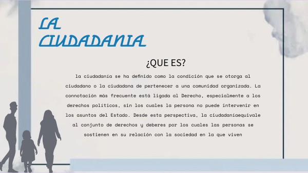 LA CIUDADANIA | Genially