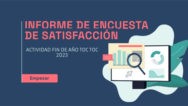 Encuesta de satisfacción evento toc toc 2023 | Genially