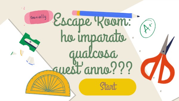 Escape room didattica | Genially