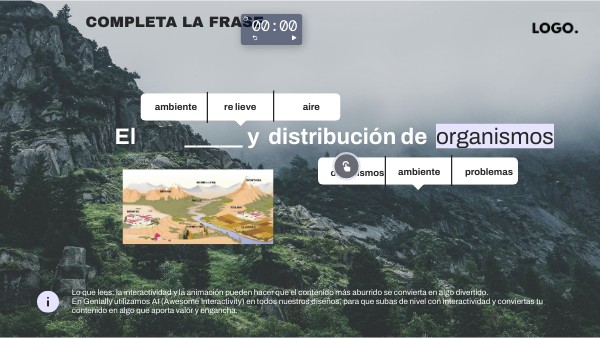 Completar la frase y gana un premio | Genially