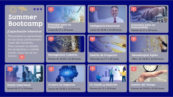 Summer Bootcamp | Genially