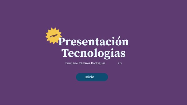 Presentación Tec. | Genially