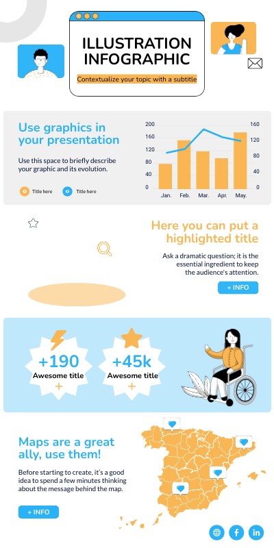 Illustration Infographic | Genially