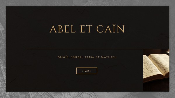 abel et caïn | Genially