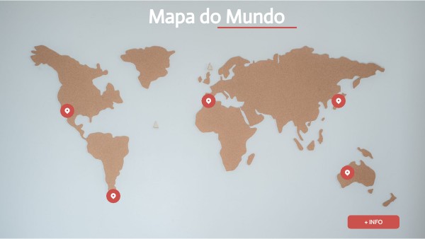Mapa-múndi interativo | Genially