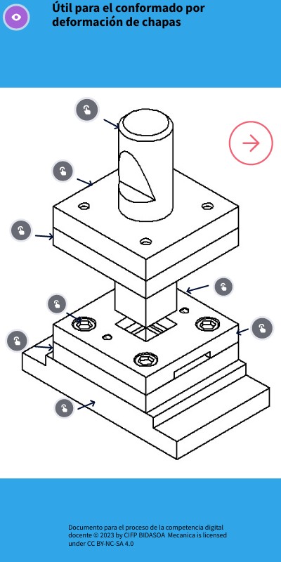 Troquel sencillo accesible