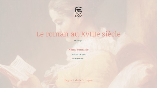Le roman au XVIIIe siècle | Genially