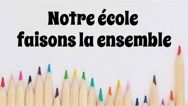NEFLE et réflexion sur la cour de l'école | Genially