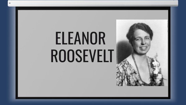 Eleanor Roosevelt- Pedro Matos