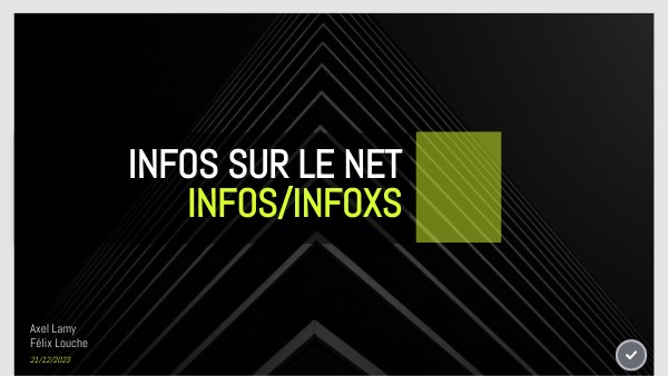 Éxposés infos intoxs | Genially