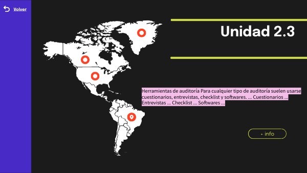 Mapa interactivo horizontal | Genially