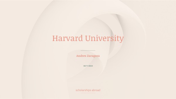 Proyecto final Harvard University | Genially