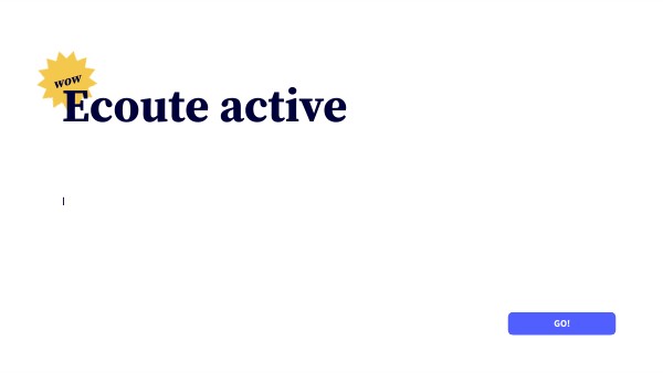 Ecoute active 1 - Recruter pour manager