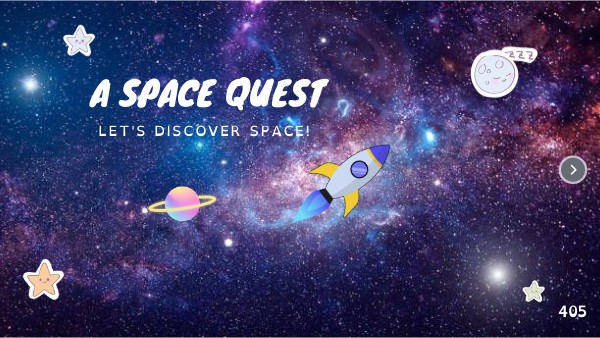 A space quest! | Genially