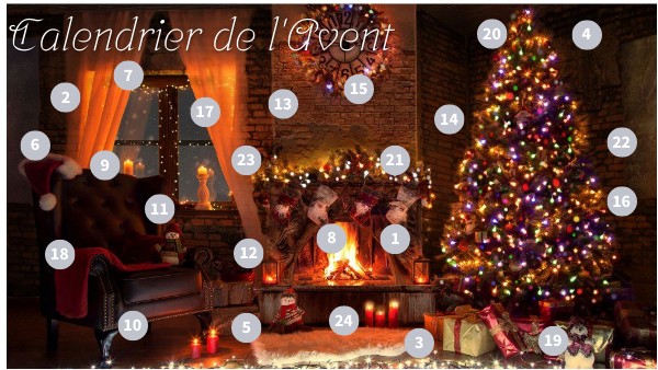 Calendrier de l'avent | Genially