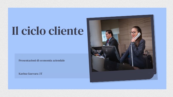 presentazione ciclo clienti | Genially