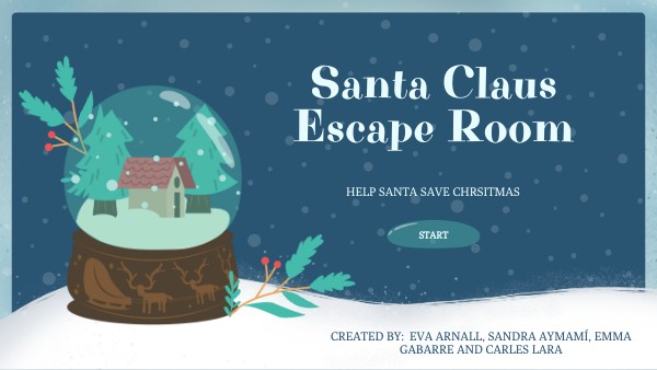 SANTA ESCAPE ROOM | Genially