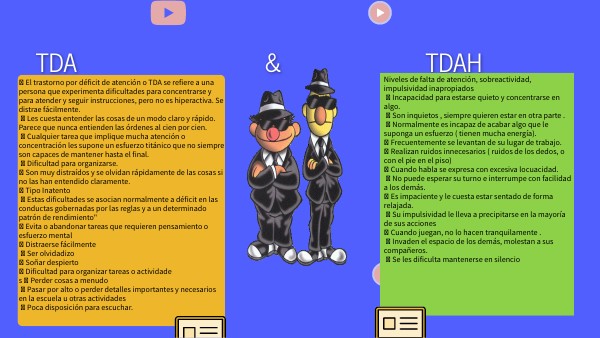 QUE ES EL TEDAH DIFERENCIAS CON EL TDA | Genially