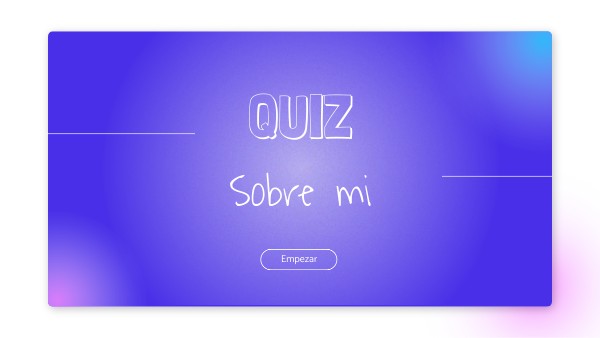 QUIZ ELEGANTE | Genially