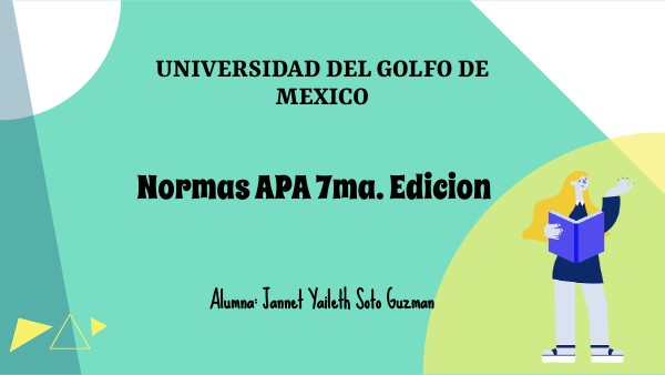 Normas APA 7ma. edicion | Genially