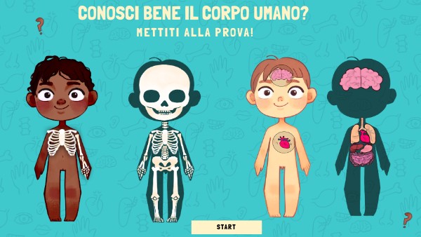 Il corpo umano quiz | Genially