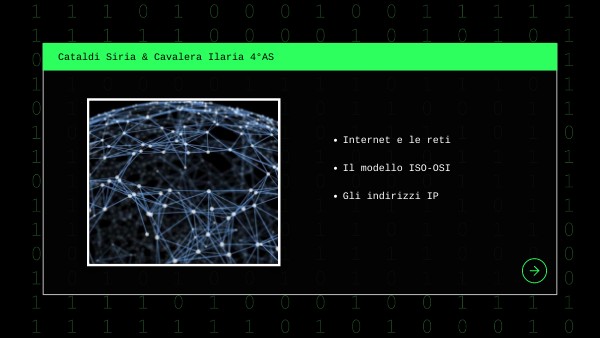 INTERNET E LE RETI; MODELLO ISO/OSI; INDIRIZZI IP