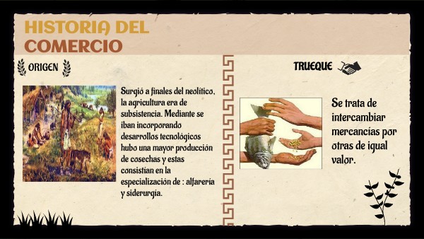 HISTORIA DEL COMERCIO. EL COMERCIANTE