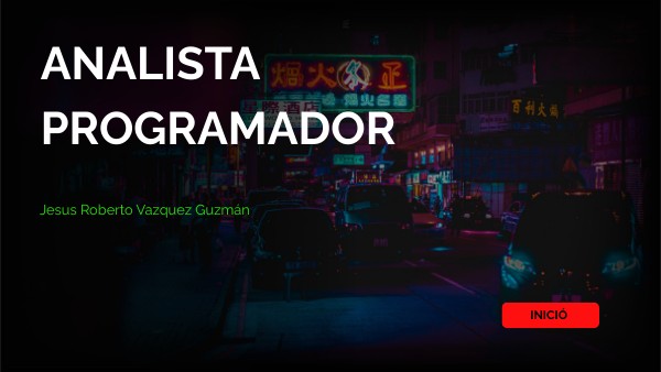 Presentación "Analista Programador"