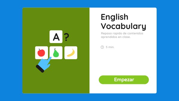 English Vocabulary | Genially