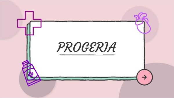 PROGERIA INFANTIL