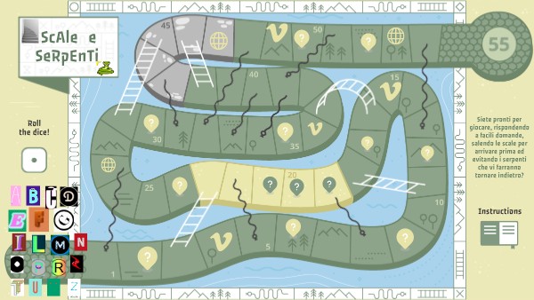 Serpenti e scale B1 | Genially
