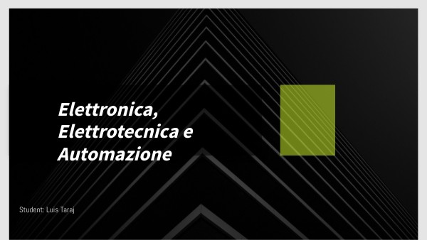 PRESENTAZIONE ELETTRONICA | Genially