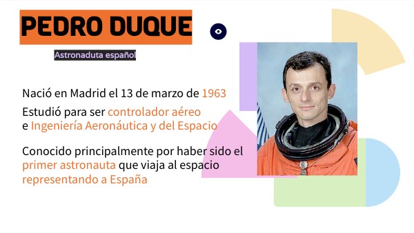 Biografía Pedro Duque