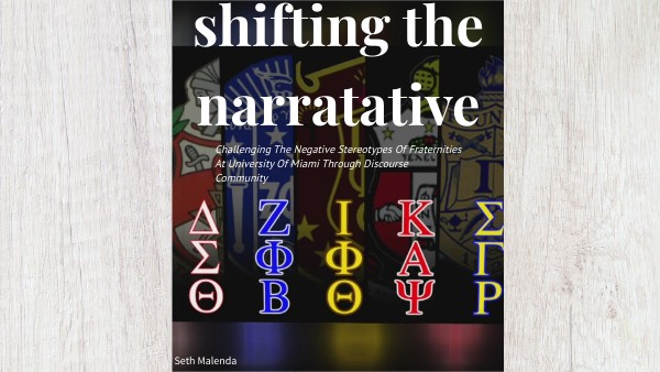 Shifting the narrative