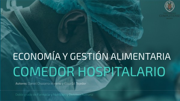 Comedor hospitalario | Genially